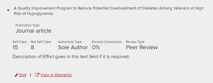 Publications Supporting Data | Teaching and Learning Resource Center
